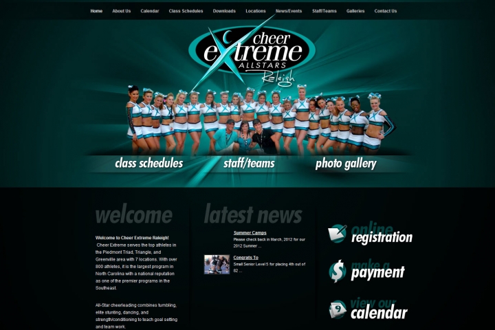 athletics | Web Design | Portfolio